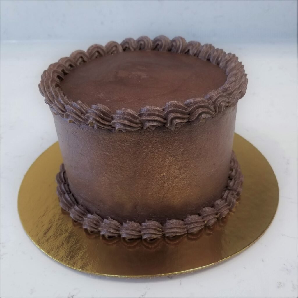 Double Chocolate Cake - Out of the Bubble Bakery